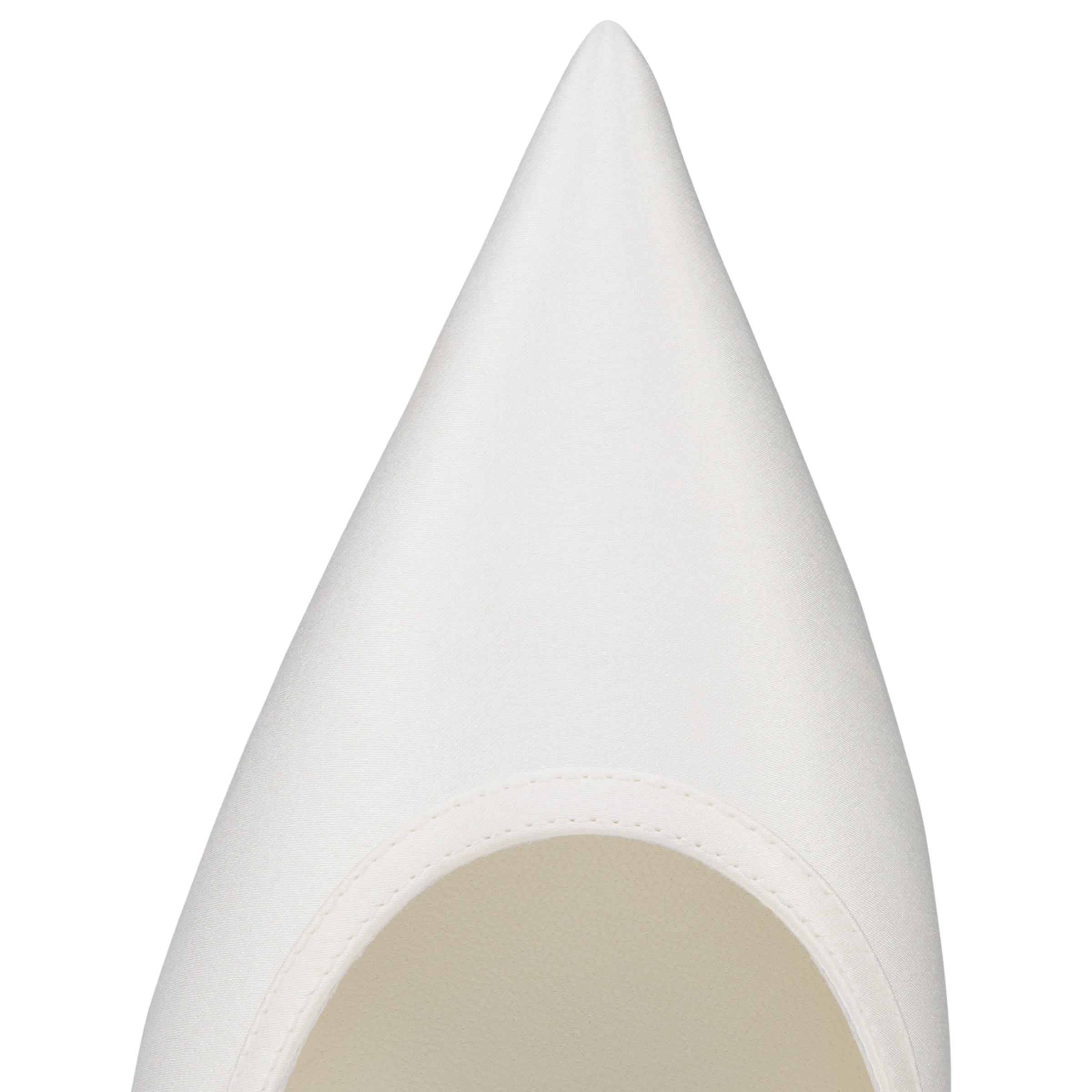 Miss Z Sling - 60 mm Slingback pumps - Crepe satin - Ivory Miss Z Sling - 60 mm Slingback pumps - Crepe satin - Ivory
